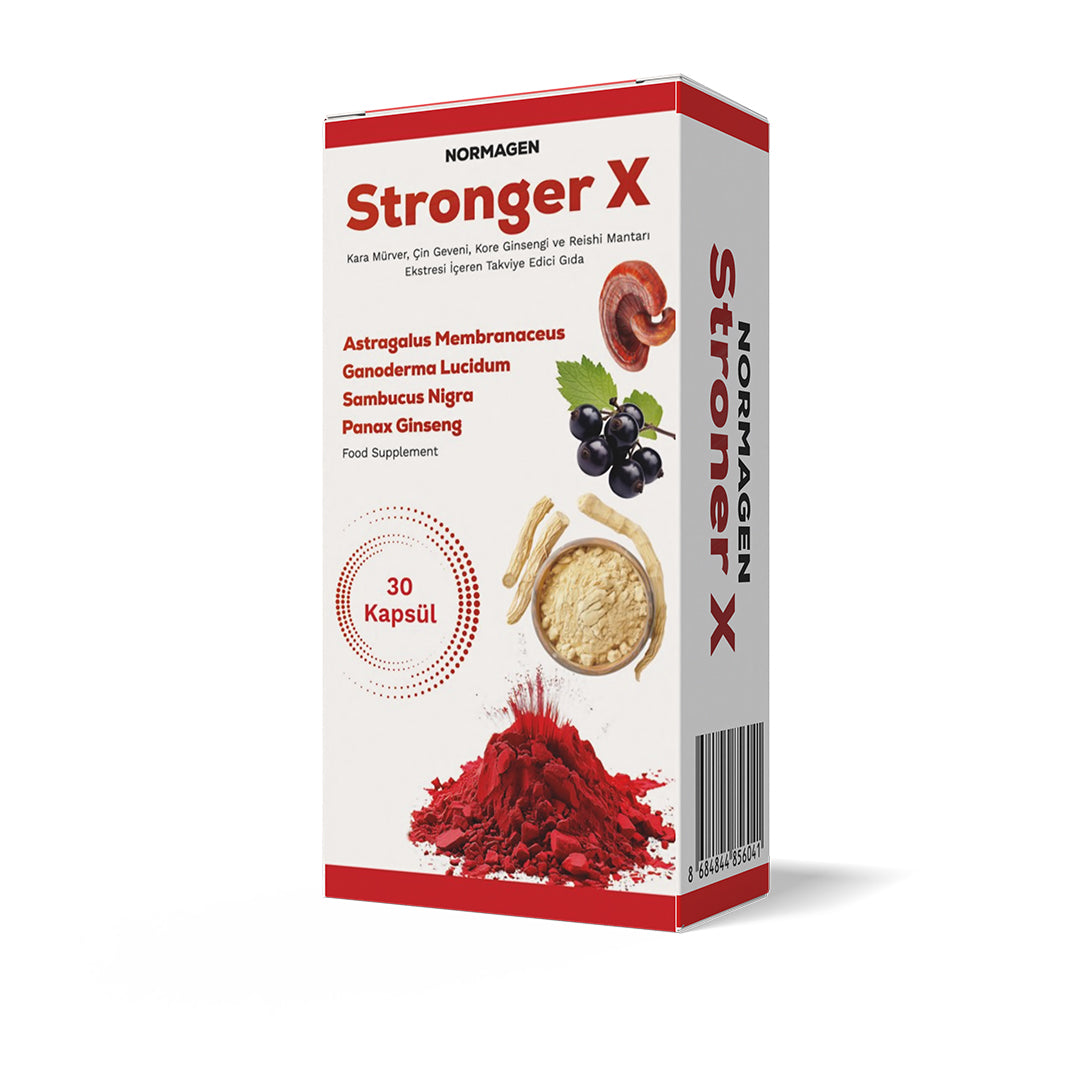 Stronger X | Mevsimsel Dönemler İçin Bitkisel İçerikli Formül – NORMAGEN